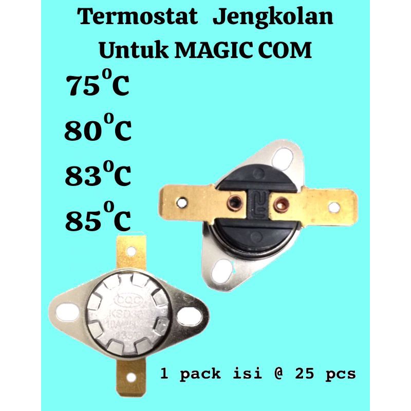 Jual Thermostat Magic Com/Rice Cooker 70°, 80°, 85°, 90° & 95° | Shopee Indonesia