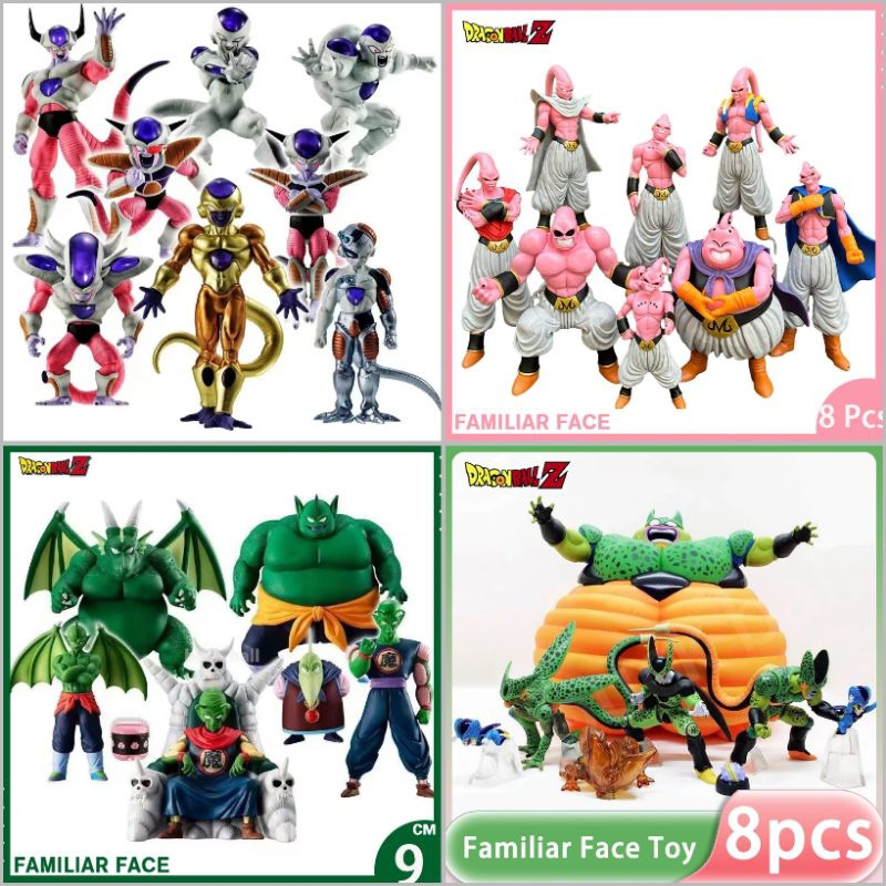 Jual Action Figure Dragon Ball HG Majin Buu Kid Bhu Boo Frieza Piccolo Namekian Cell | Shopee ...
