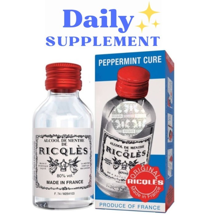 Jual Ricqles Peppermint Cure 50ml Made in France - Minyak Balsem ...