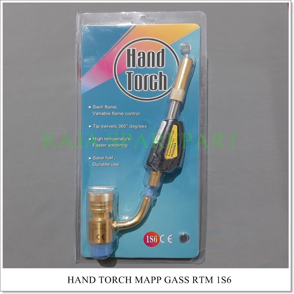 Jual HTS6 HAND TORCH / ALAT LAS PORTABLE/SINGLE BLOWER AUTO/HAND TORCH ...