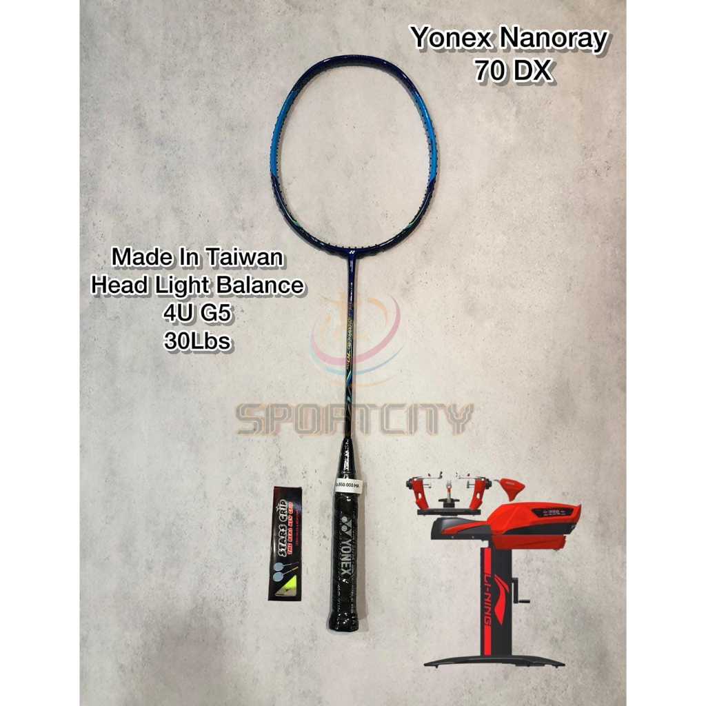 Jual Raket Badminton Yonex Nanoray 70DX 70 DX AH Original | Shopee Indonesia