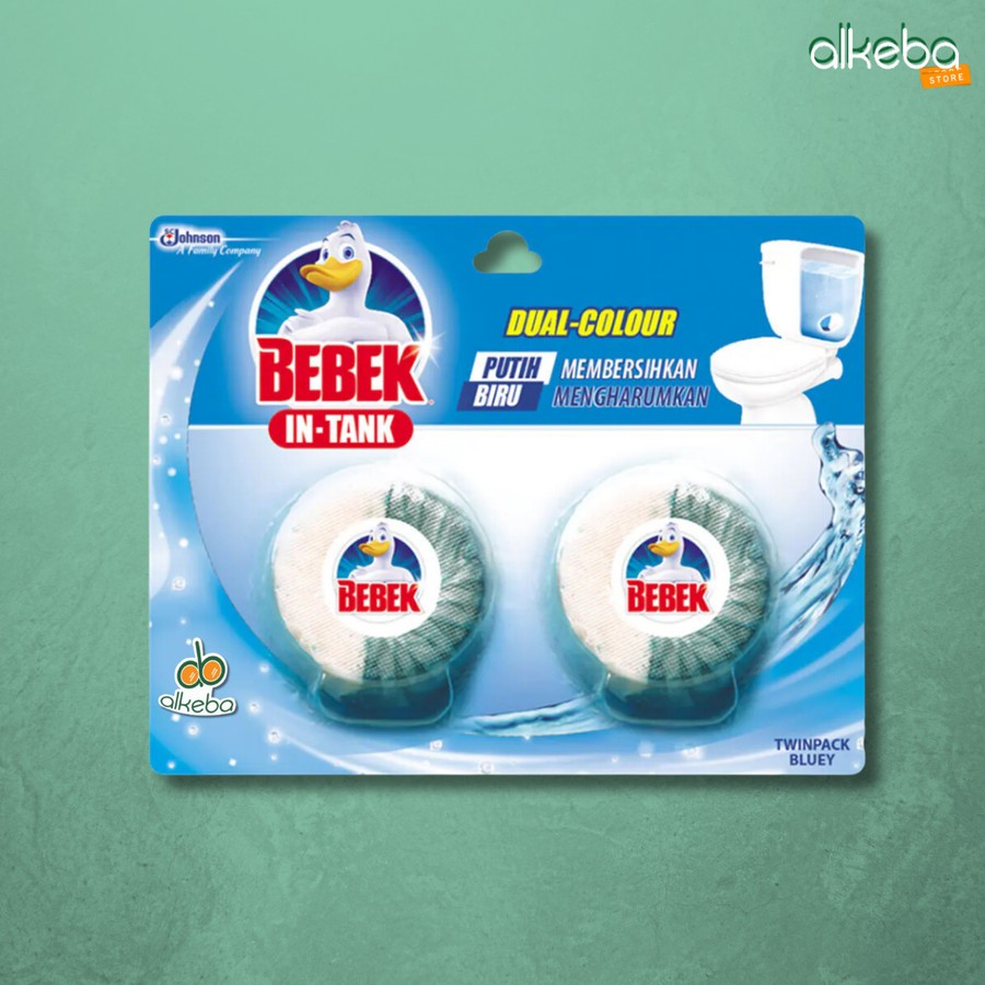 Jual Twin Pack Bebek In Tank Double 50 gr x 2 pembersih closet flash WC ...