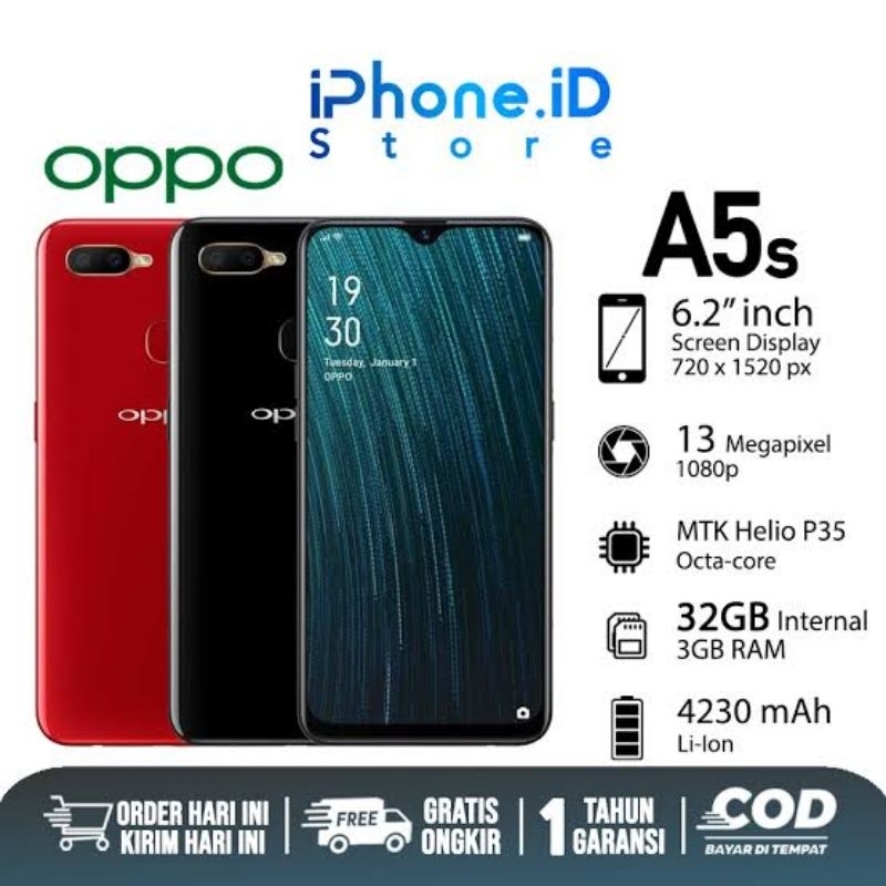 Jual oppo A5S second | Shopee Indonesia