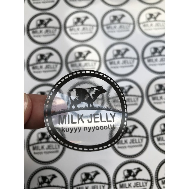 Jual Stiker Transparan Gelas Cup Gelas Minuman | Shopee Indonesia