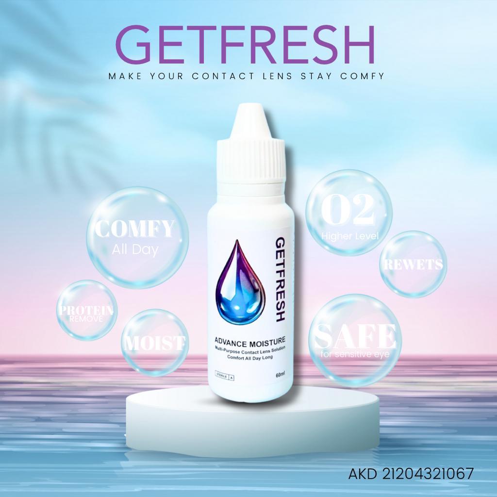 Jual JUAL SOFTLENS Cairan Softlens Pembersih 60 ml GET FRESH / Sol 8 ...