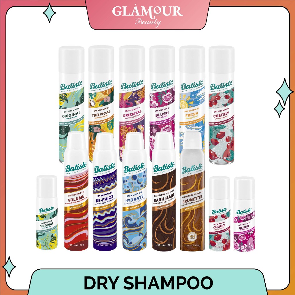 Jual BATISTE Dry Shampoo - Shampoo Kering Anti Lepek dan Rambut ...