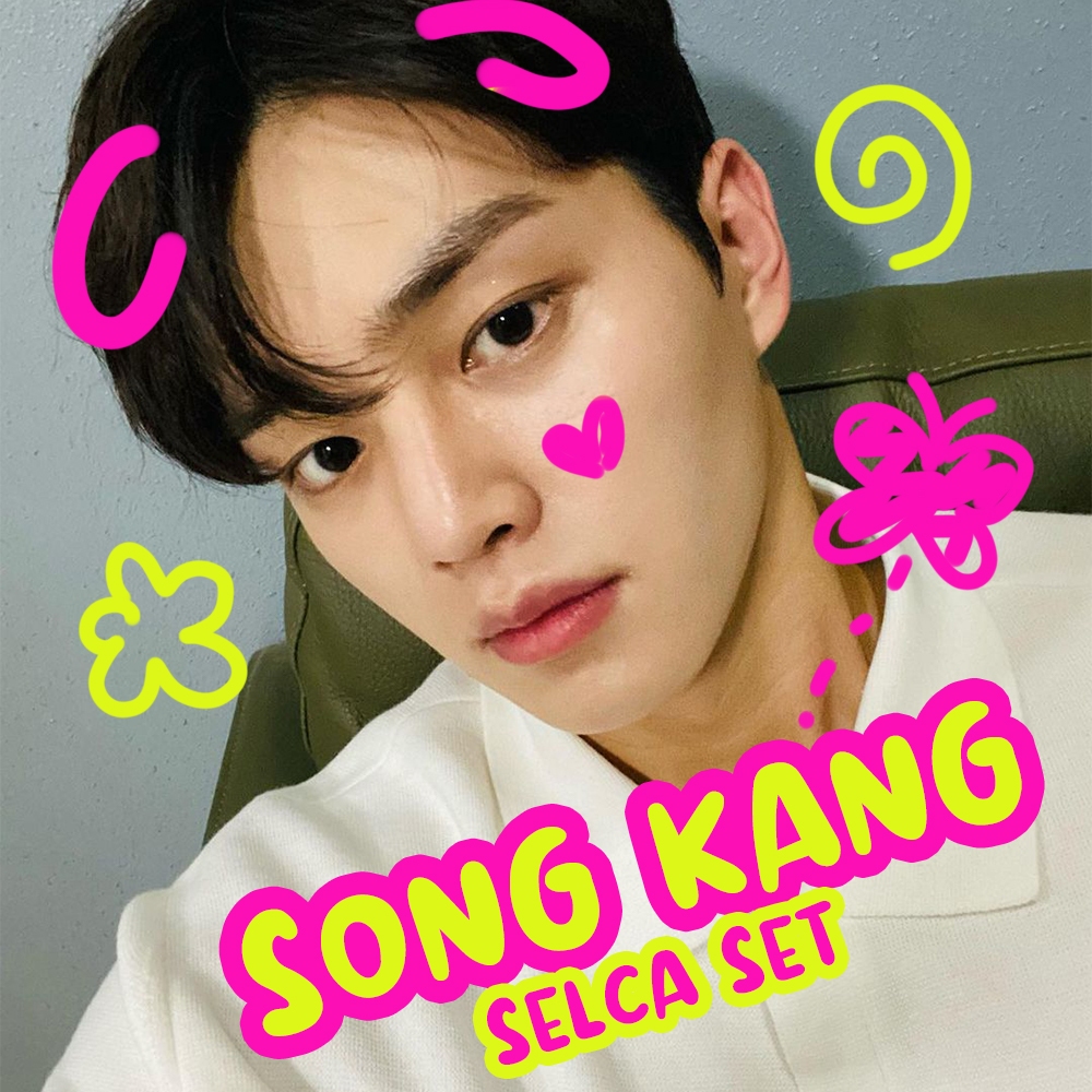 Jual (2 SISI) Song Kang - Selca Set Fanmade Photocard | Shopee Indonesia