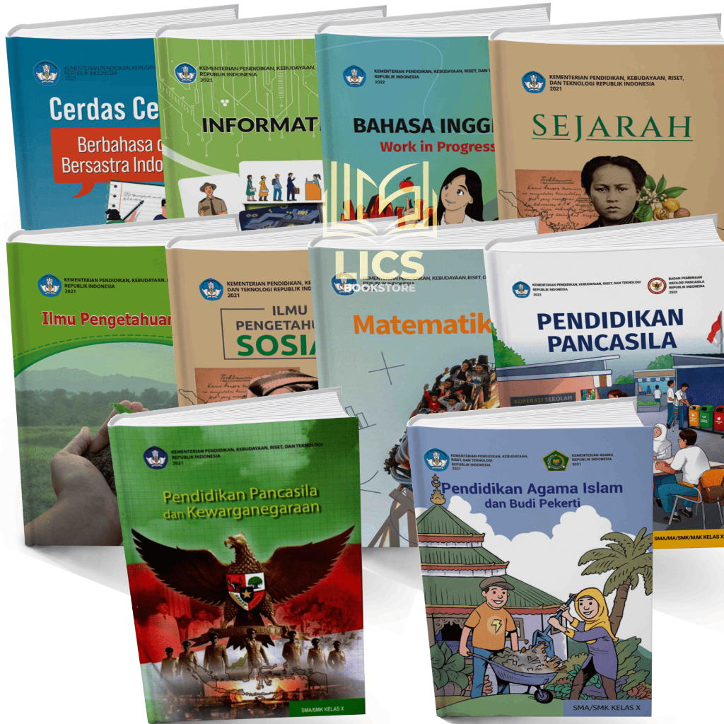 Jual TERLENGKAP Buku Siswa SMA Kelas 10 Kurikulum Merdeka Kemendikbut ...