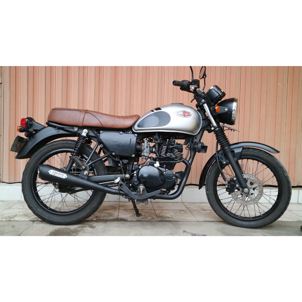 Jual Knalpot Racing Kawasaki W175 W175 SE ,Knalpot W175TR Type Jap ...