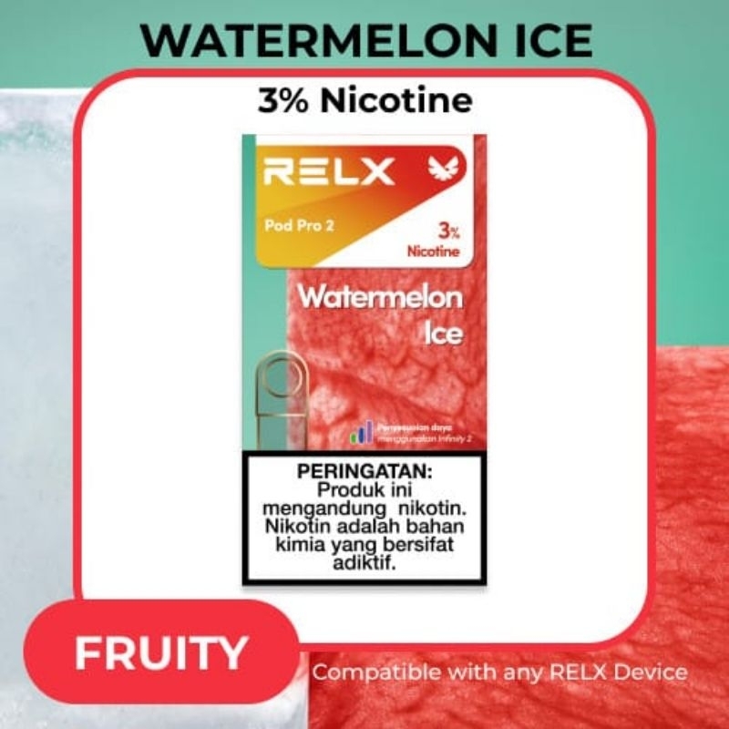 Jual RELX Pods Rasa WaterMelon Ice | Shopee Indonesia