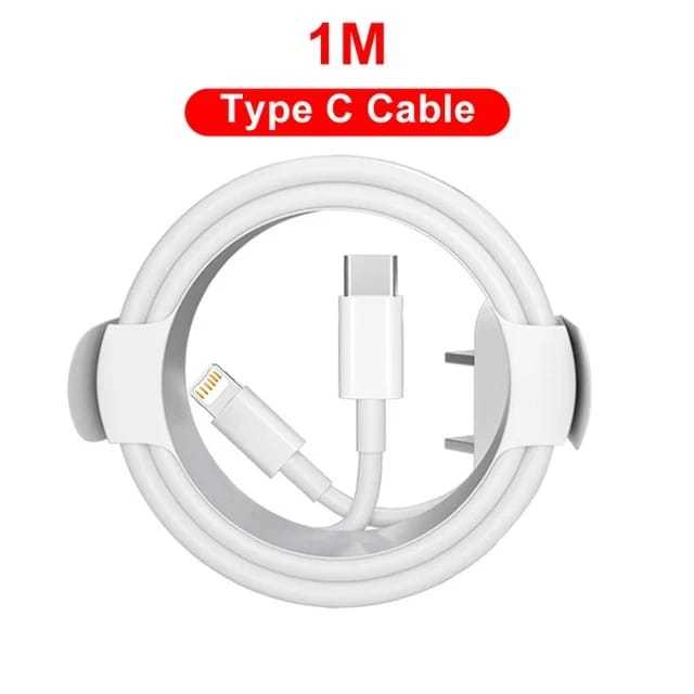 Jual KABEL DATA FAST CHARGING IOS TYPE C TO LIGHTNING ORIGINAL 100% ...