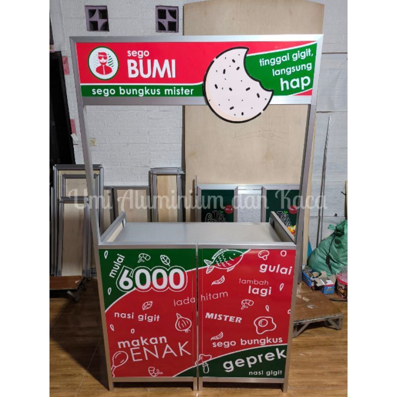 Jual Booth portable model lipat tengah ukuran 100cm x 50cm x 180cm ...