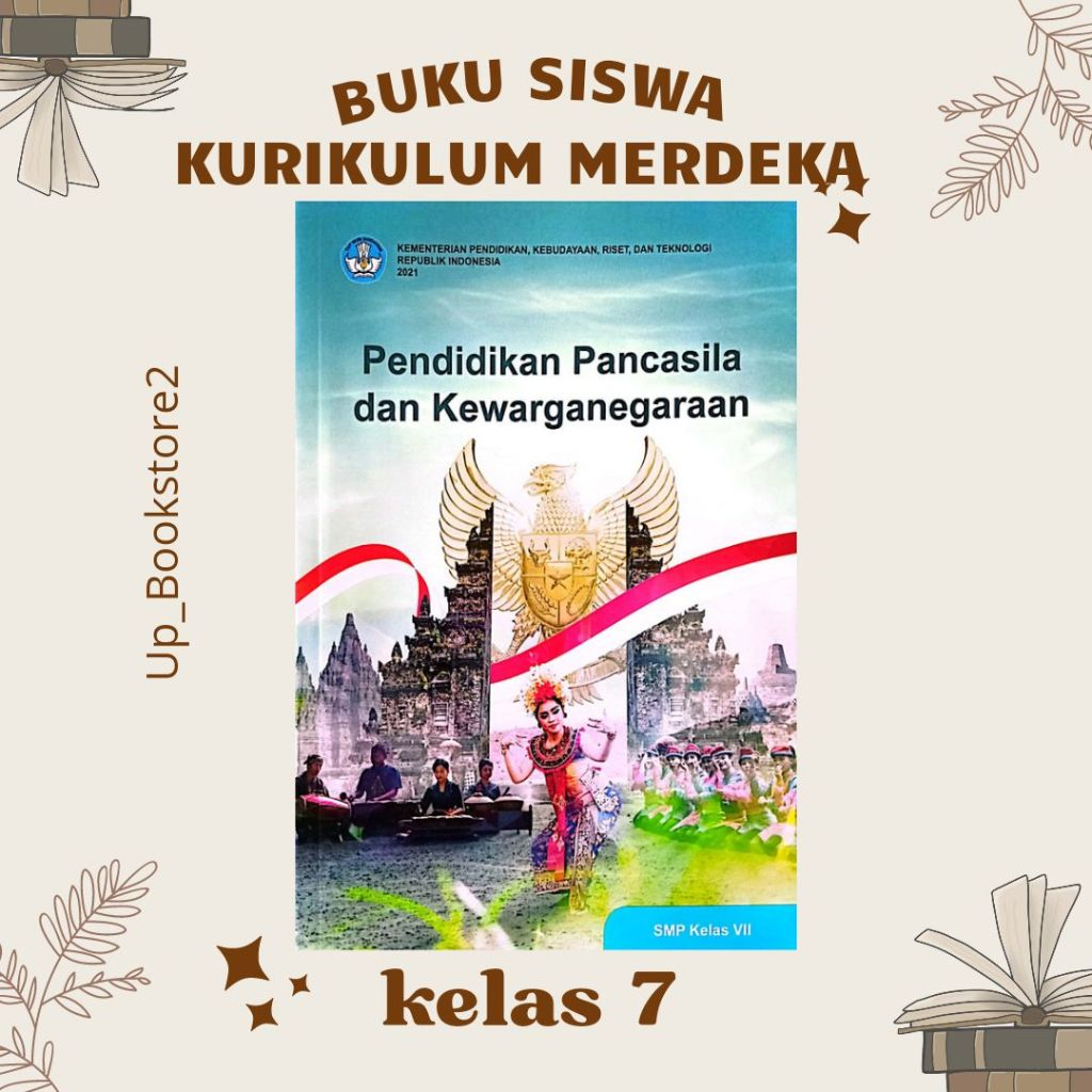 Jual BUKU SISWA PKN KELAS 7 KURIKULUM PENGGERAK-MERDEKA | Shopee Indonesia