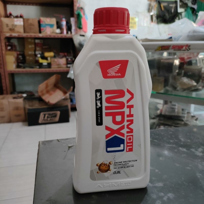 Jual AHM OLI MPX 1 800ML 10-30 OLI BEBEK MPX 1 manual | Shopee Indonesia
