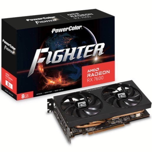 Jual PowerColor RX 7600 Fighter 8GB GDDR6 Radeon | Shopee Indonesia