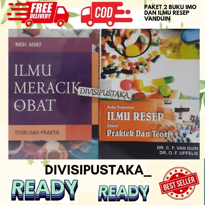 Jual Paket 2 Buku Ilmu Meracik Obat IMO DAN Ilmu Resep Vanduin | Shopee ...