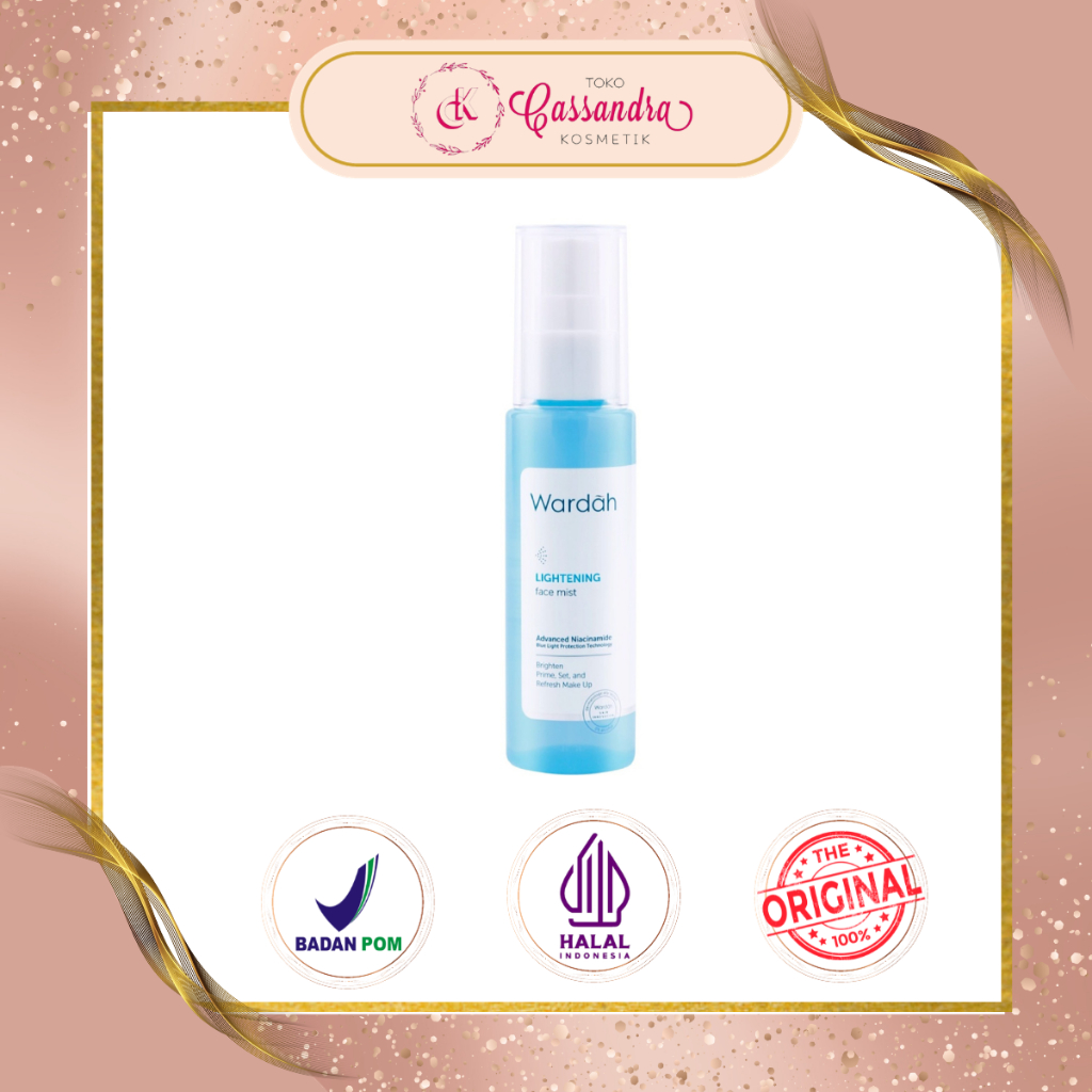 Jual WARDAH LIGHTENING FACE MIST 60ML | Shopee Indonesia
