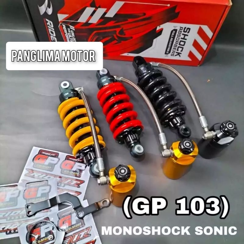 Jual MONOSHOCK/SHOK BREKER BELAKANG RIDE IT TABUNG PISAH GOLD SERIES HONDA SONIC 150/SUPRA GTR ...