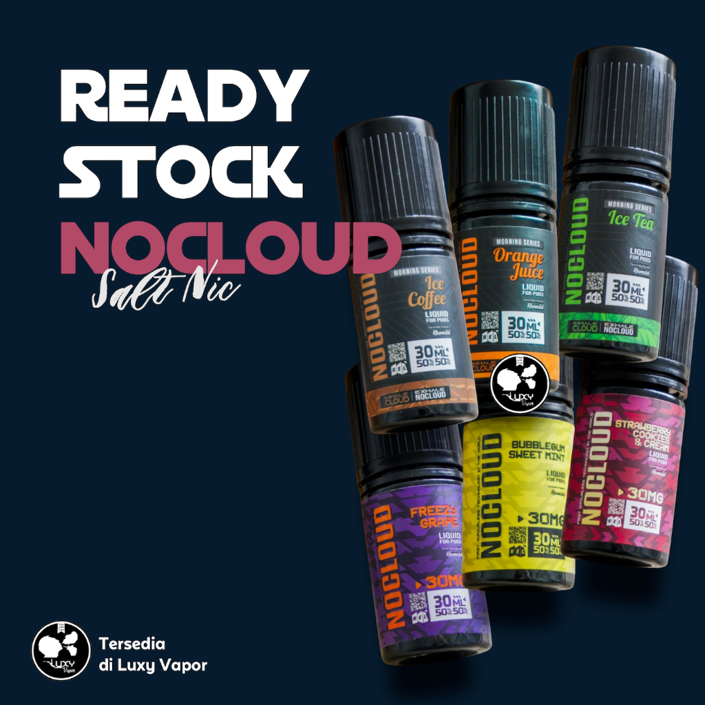 Jual NoCloud No Cloud Salt Nic Liquid | Shopee Indonesia