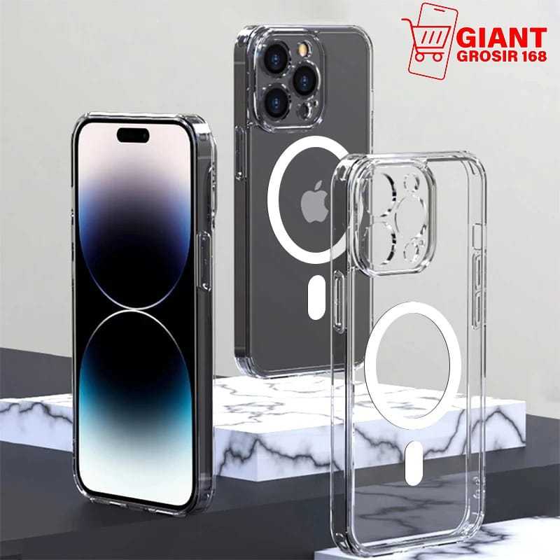 Jual Clear Case With Magsafe / Casing Magnet Magsafe For iPhone Xr ...