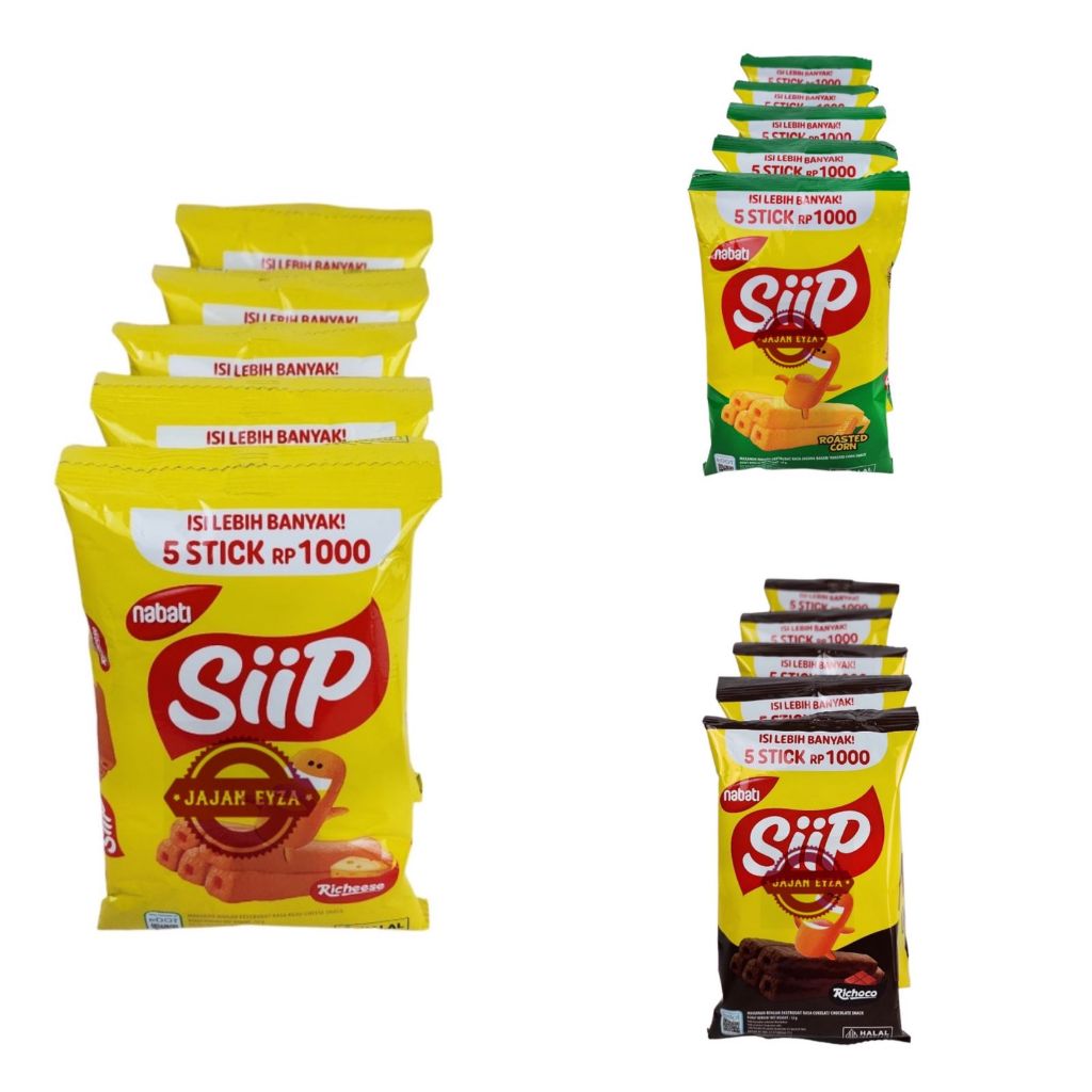 Jual NABATI SIIP RENCENG / NABATI SIIP STICK / NABATI RICHEESE / NABATI ...