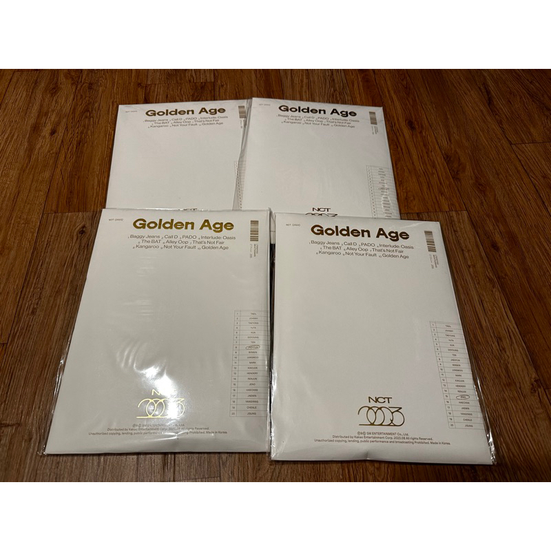 Jual [BACA DESKRIPSI] READY STOCK ALBUM SEALED NCT 2023 GOLDEN AGE COLLECTING VERSION VER ...