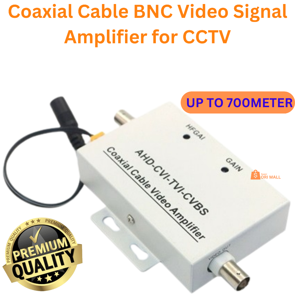 Jual Coaxial Cable BNC Video Signal Amplifier for Kamera CCTV Video ...