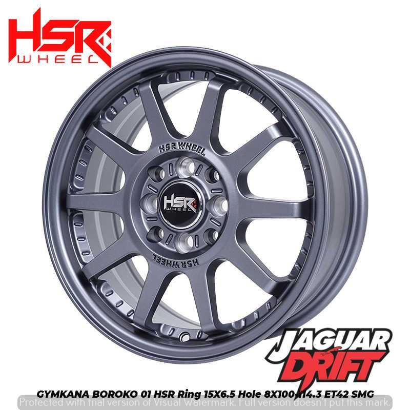 Jual PELEK MOBIL RIN 15 RACING MURAH IMPORT GYMKANA BOROKO 01 HSR R15 ...