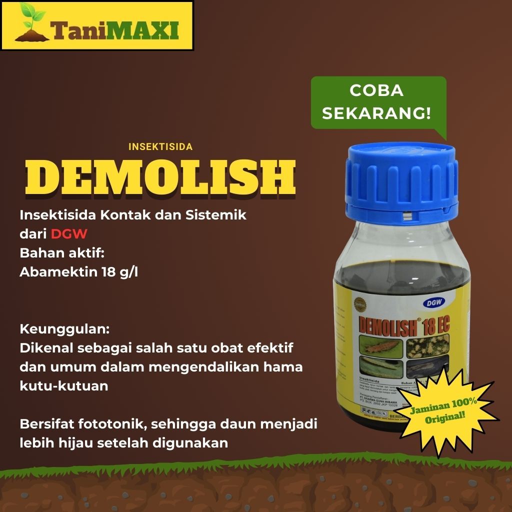 Jual Insektisida Demolish DGW Obat Tanaman Hama Kutu | Shopee Indonesia