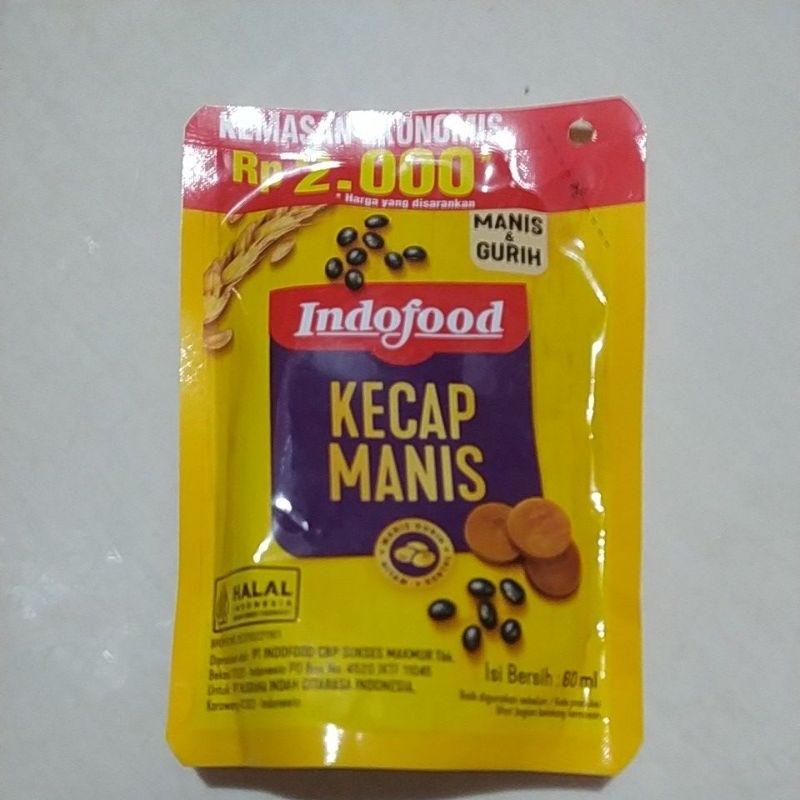 Jual Kecap Manis Indofood 60 ml | Shopee Indonesia