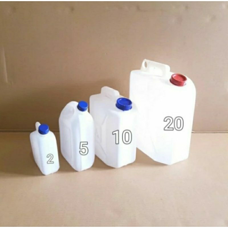 Jual Jerigen 20 liter/jerigen 10 liter/jerigen 5 liter/jerigen 2 liter ...