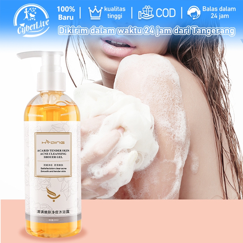 Jual Body Wash Acne 260ml Eczema Body Wash Menghilangkan Tungau Dan Jerawat Gel Mandi Sabun ...