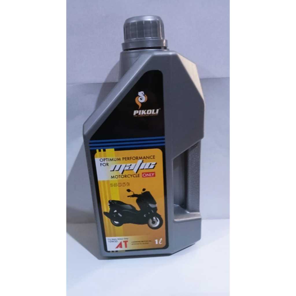 Jual Oli Pikoli Gaenwa Matic Synthetic Bled 10W-30 1 Liter 800 ml 08 ...