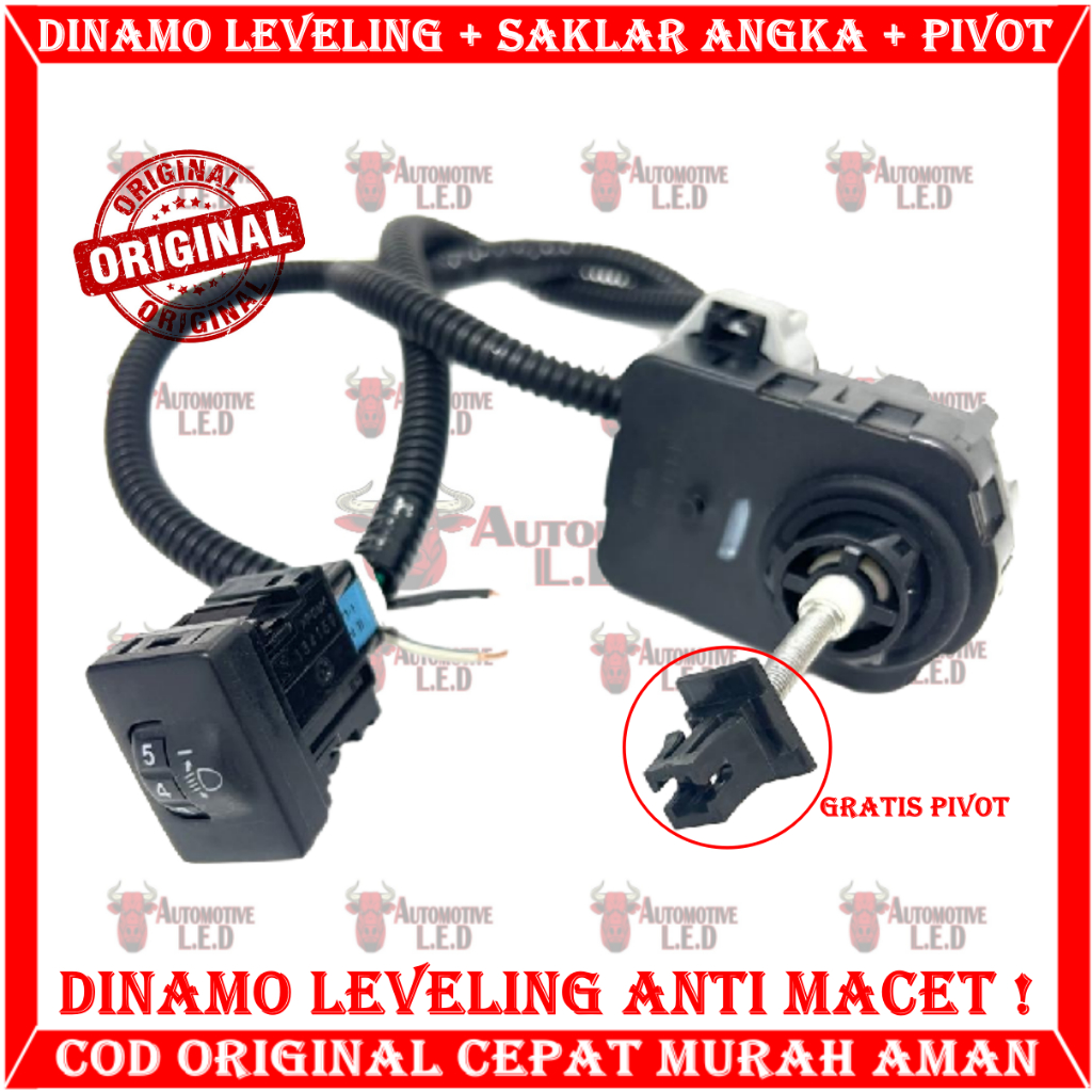 Jual ORIGINAL ELECTRIC LEVELING MOTOR PLUS SAKLAR ANGKA ANTI MACET FREE ...