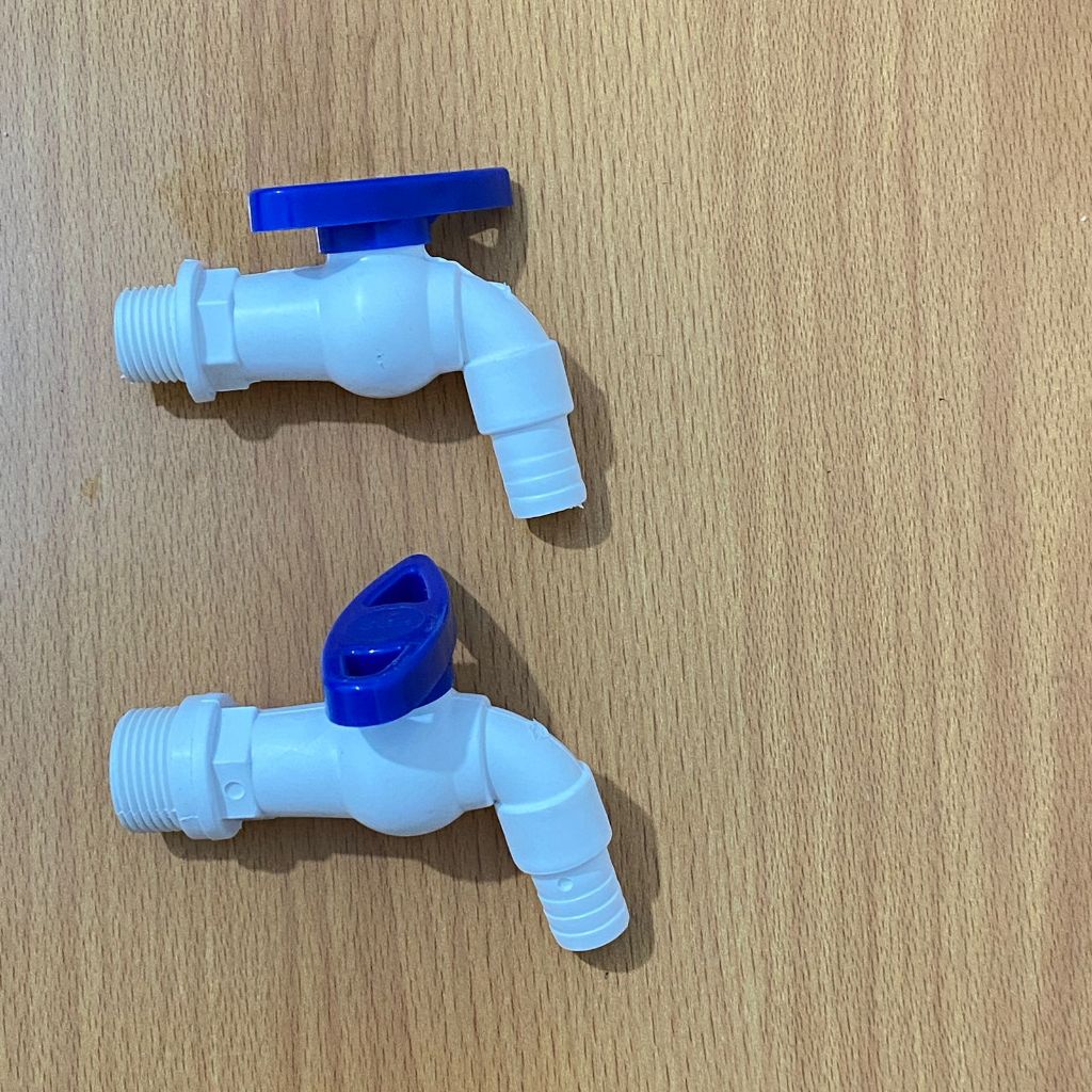 Jual Kran Air Plastik 2 WAY 1/2 inch dan 3/4inch / Keran air Kamar ...