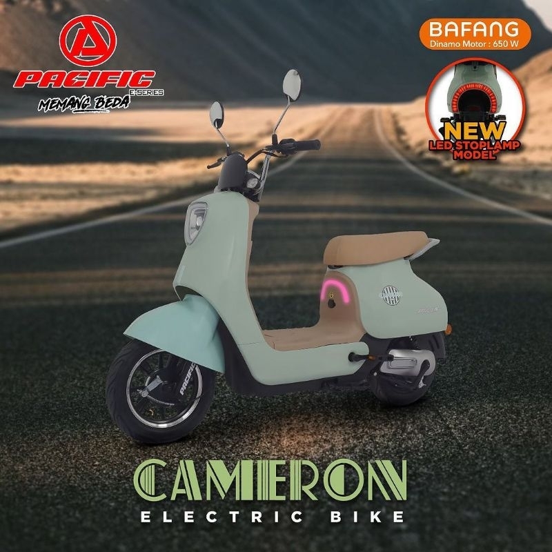 Jual Sepeda Listrik PACIFIC CAMERON Terbaru 650 Watt Garansi Resmi ...