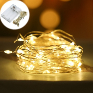 Jual Lampu Tumblr Kawat Mini 10 Meter 100 LED Lampu Tumbler Baterai ...