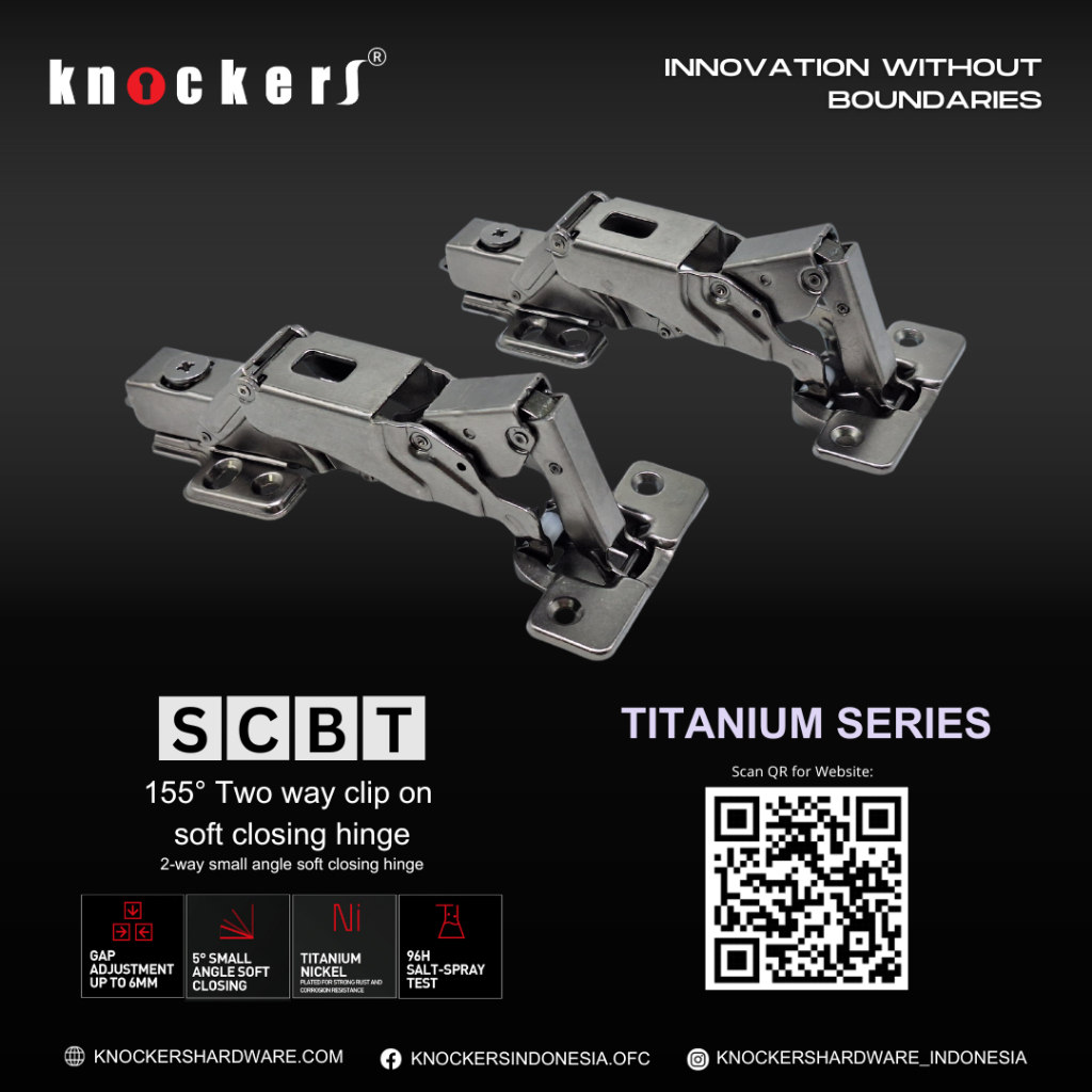 Jual ENGSEL TITANIUM / SCBT / KNOCKERS HARDWARE | Shopee Indonesia