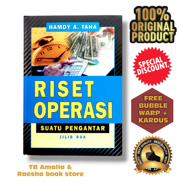 Jual Buku Riset Operasi Jilid Dua - Hamdy A Taha | Shopee Indonesia
