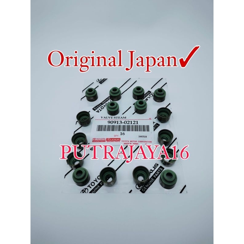 Jual SIL SEAL KLEP SEAL VALVE STEAM INOVA INNOVA HILUX FORTUNER DIESEL 2KD JAPAN 16PC | Shopee ...