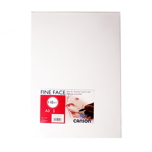 Jual CANSON FINE FACE A3 C 110G, 5 SHEET/PACK | Shopee Indonesia
