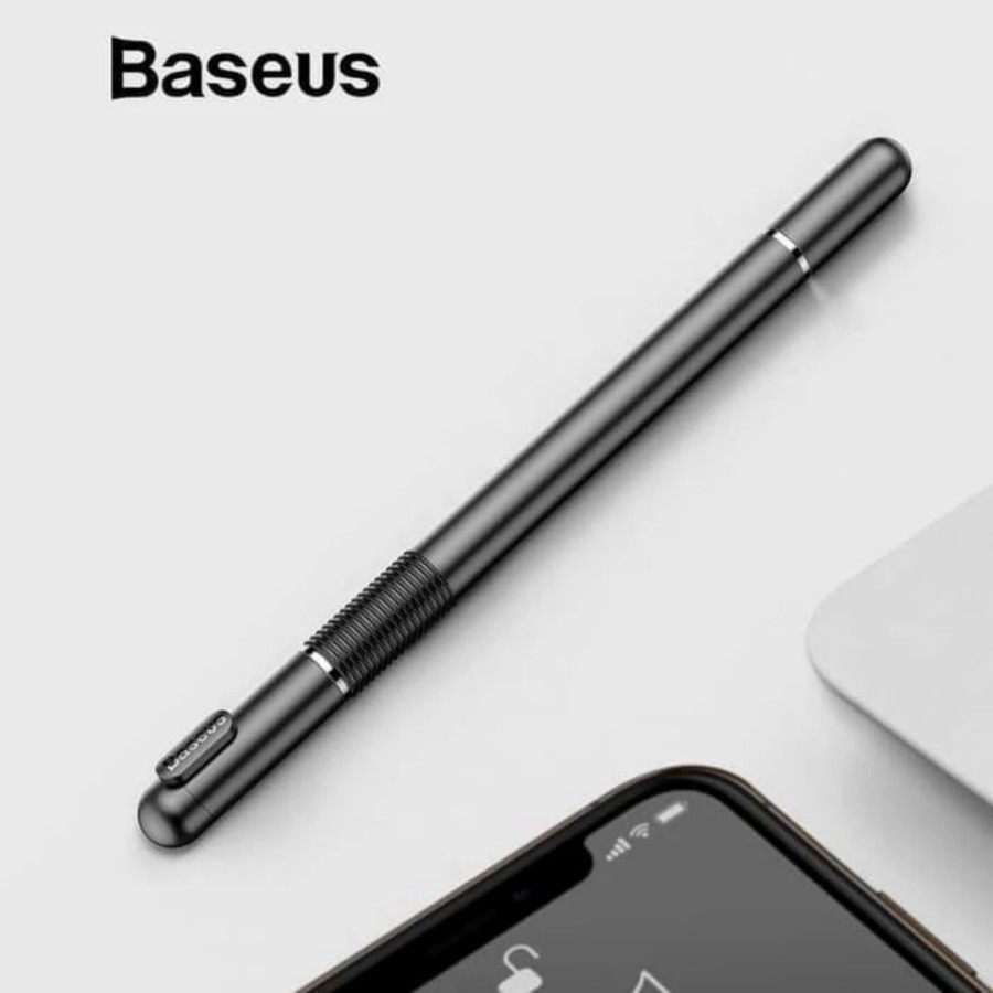 Jual Baseus Pen Stylus 2in1 Pen Universal iPhone iPad Tablet IOS ...