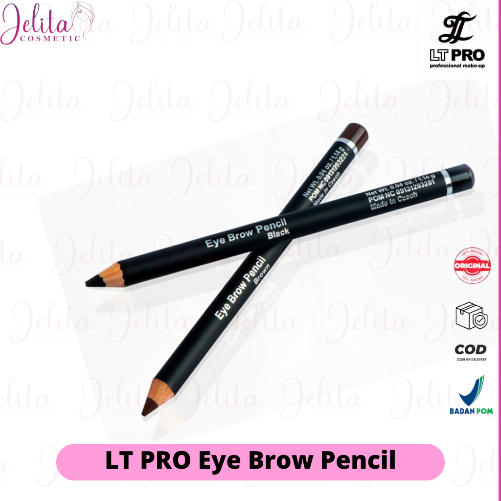 Jual LT PRO Eye Brow Pencil | Eye Brow Black | Eye Brow Brown | Shopee ...