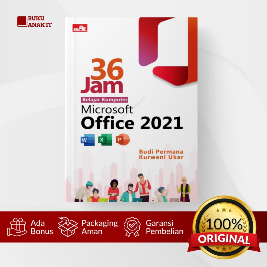 Jual BUKU 36 JAM BELAJAR KOMPUTER MICROSOFT OFFICE 2021 | WORD EXCEL POWERPOINT | Shopee Indonesia