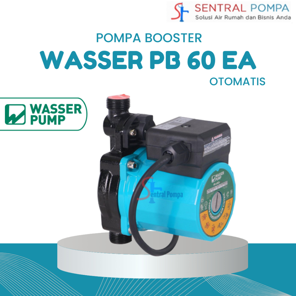 Jual Pompa Booster Wasser PB 60 EA Pompa Air Dorong Watt Kecil Paling ...