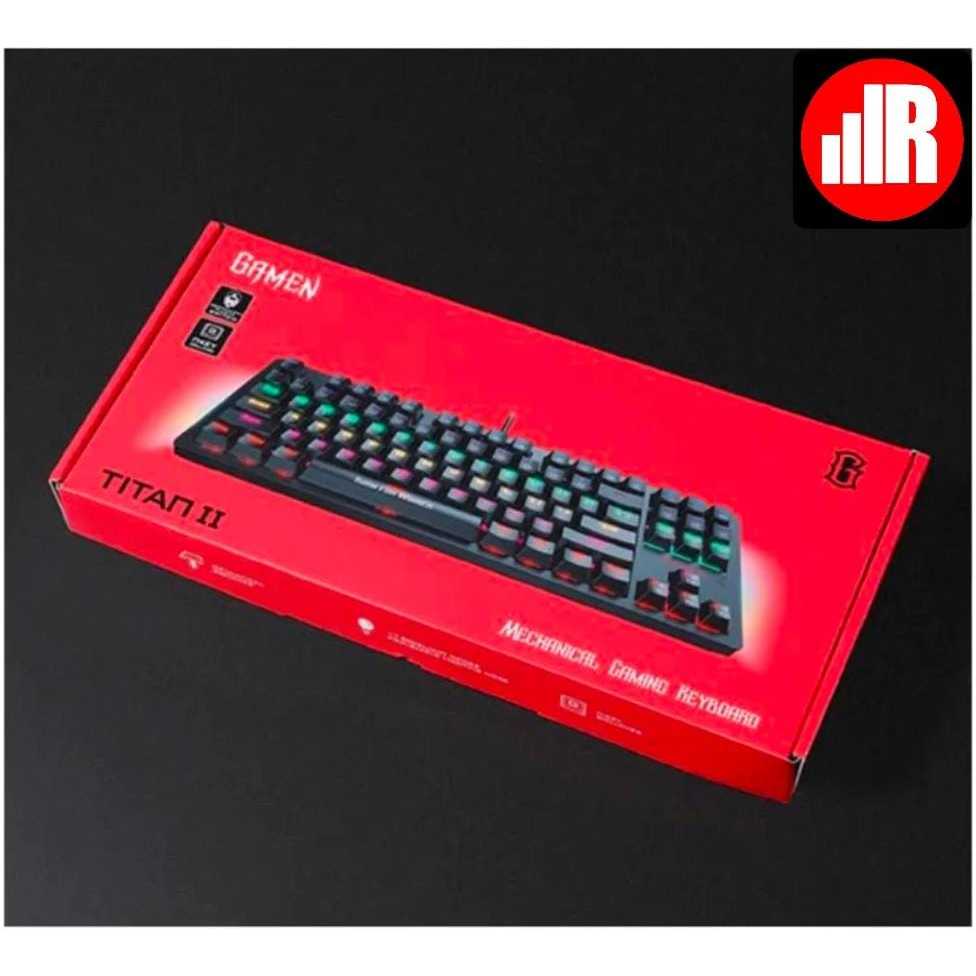 Jual Keyboard GAMEN Titan II Mechanical Gaming Pluggable ORIGINAL ...