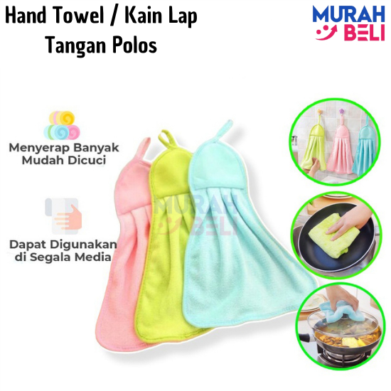 Jual MB Hand Towel Polos Kain Lap Tangan Polos Kain Lap Gantung Kain Lap Dapur Meja Serbaguna ...