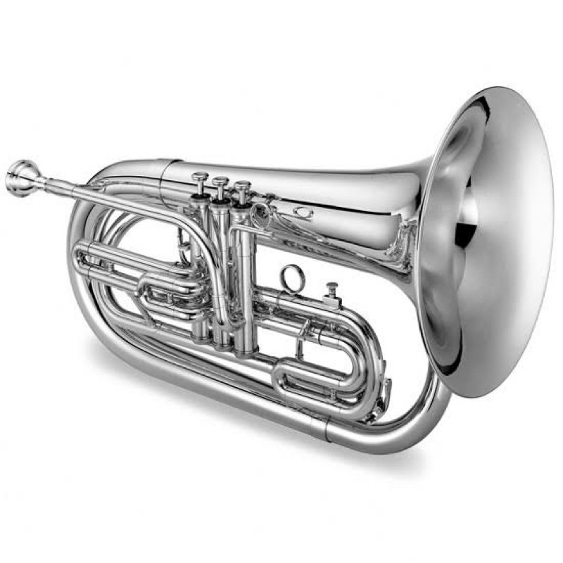 Jual KNIGHT - marching trumpet baritone Nickel JBMB012-N (429000023 ...