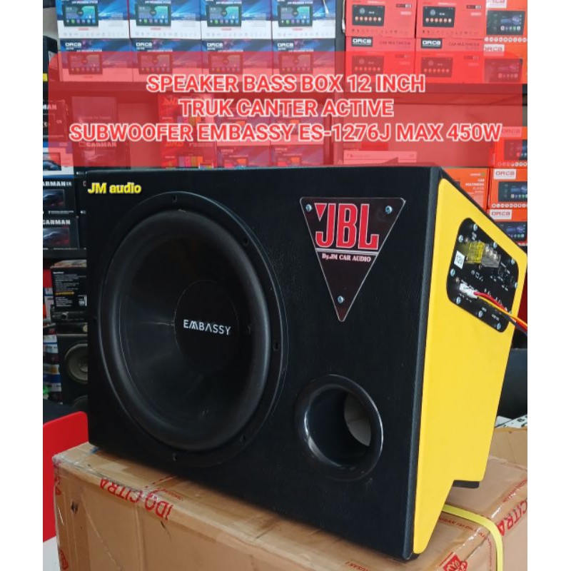 Jual Speaker BASS BOX ACTIVE 12INCH (KHUSUS TRUK CANTER,RAGASA,UMPLUNG ...