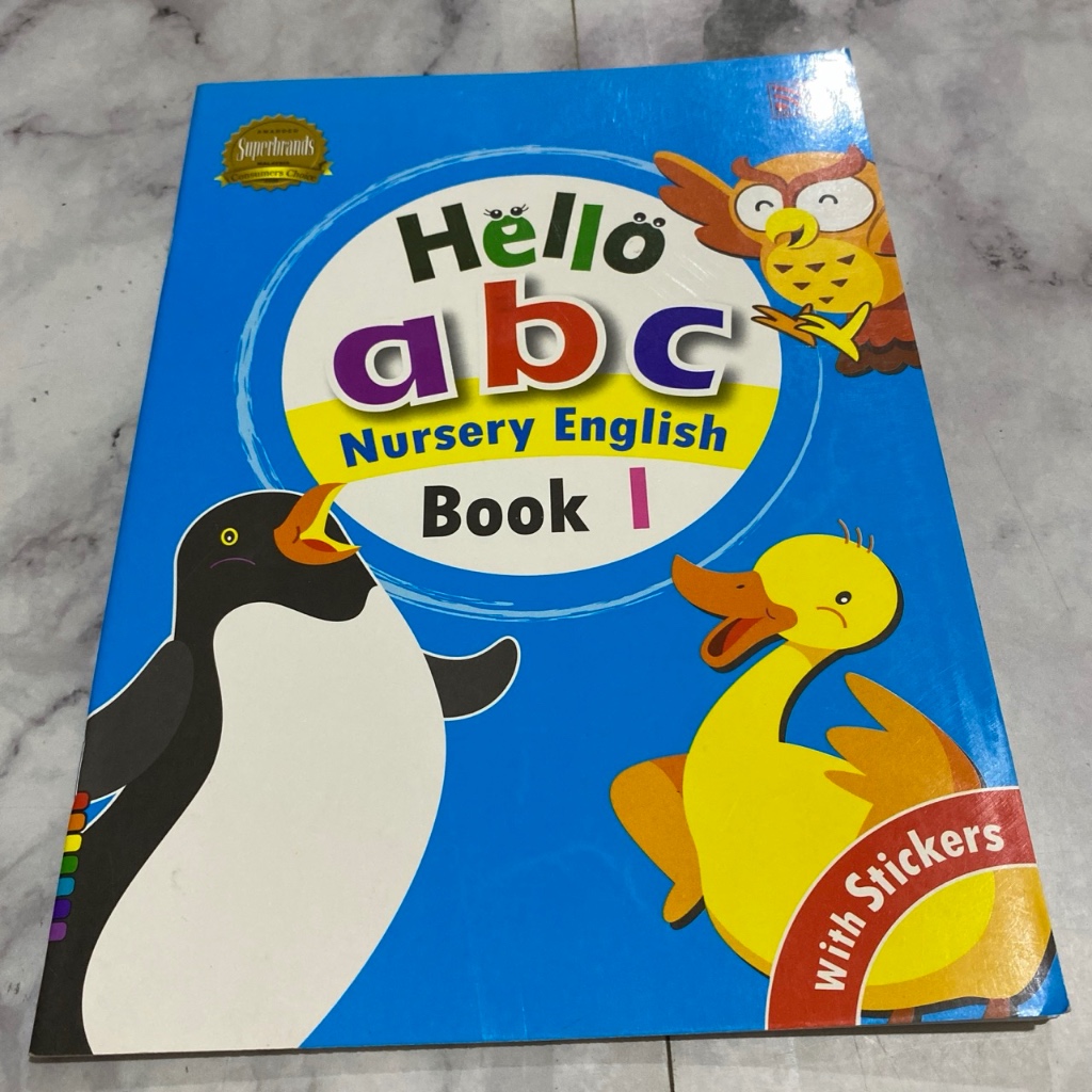 Jual Hello ABC nursery english with sticker huruf kecil buku bacaan 1 ... Jual Hello ABC nursery english with sticker huruf kecil buku bacaan 1 ...